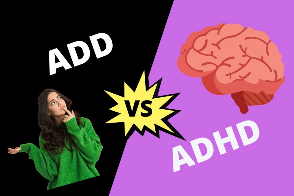 Difference Between ADD And ADHD | ContrastHub